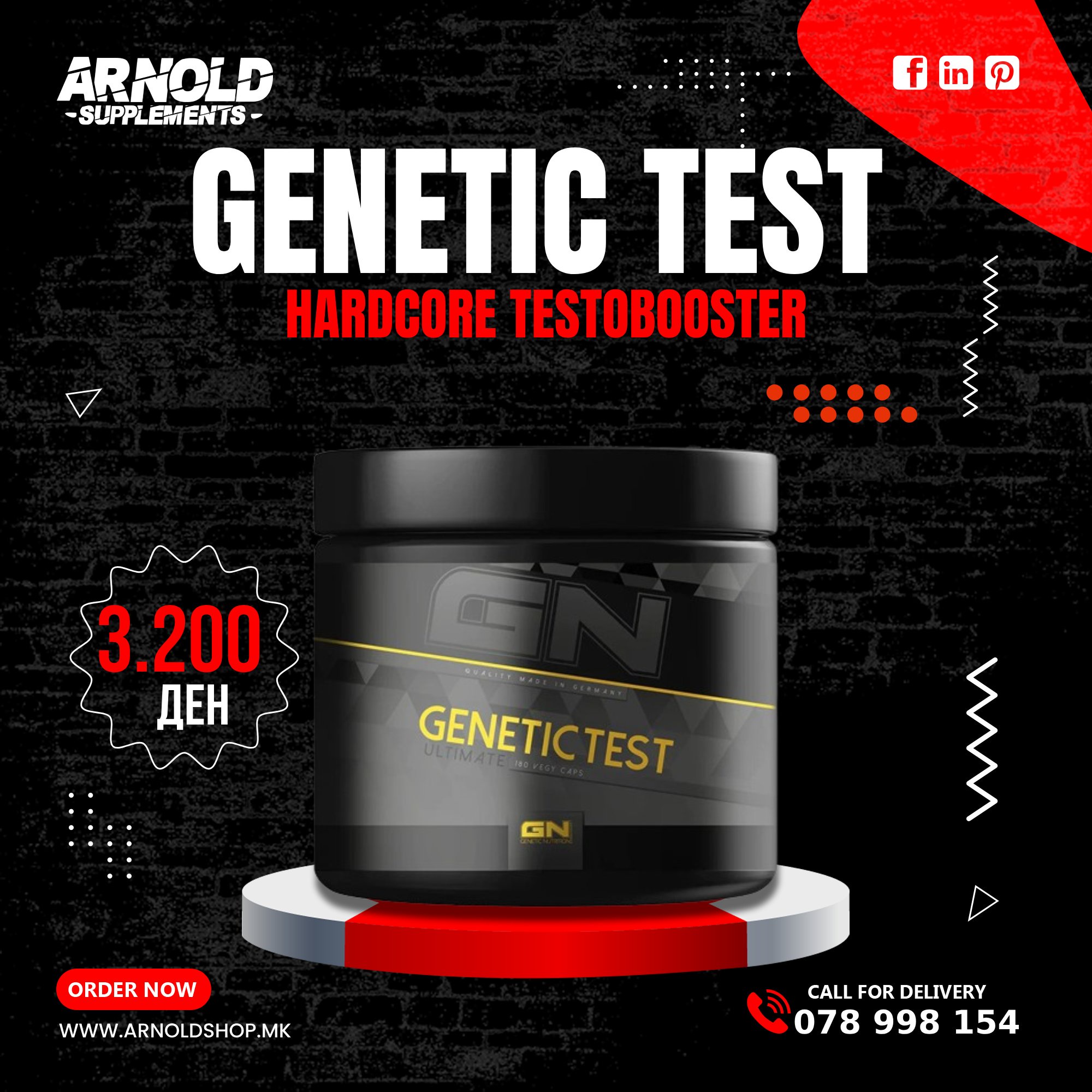 Suplementi MK, Proteini MK, Hardcore Suplementi - ARNOLD SUPLEMENTI MK