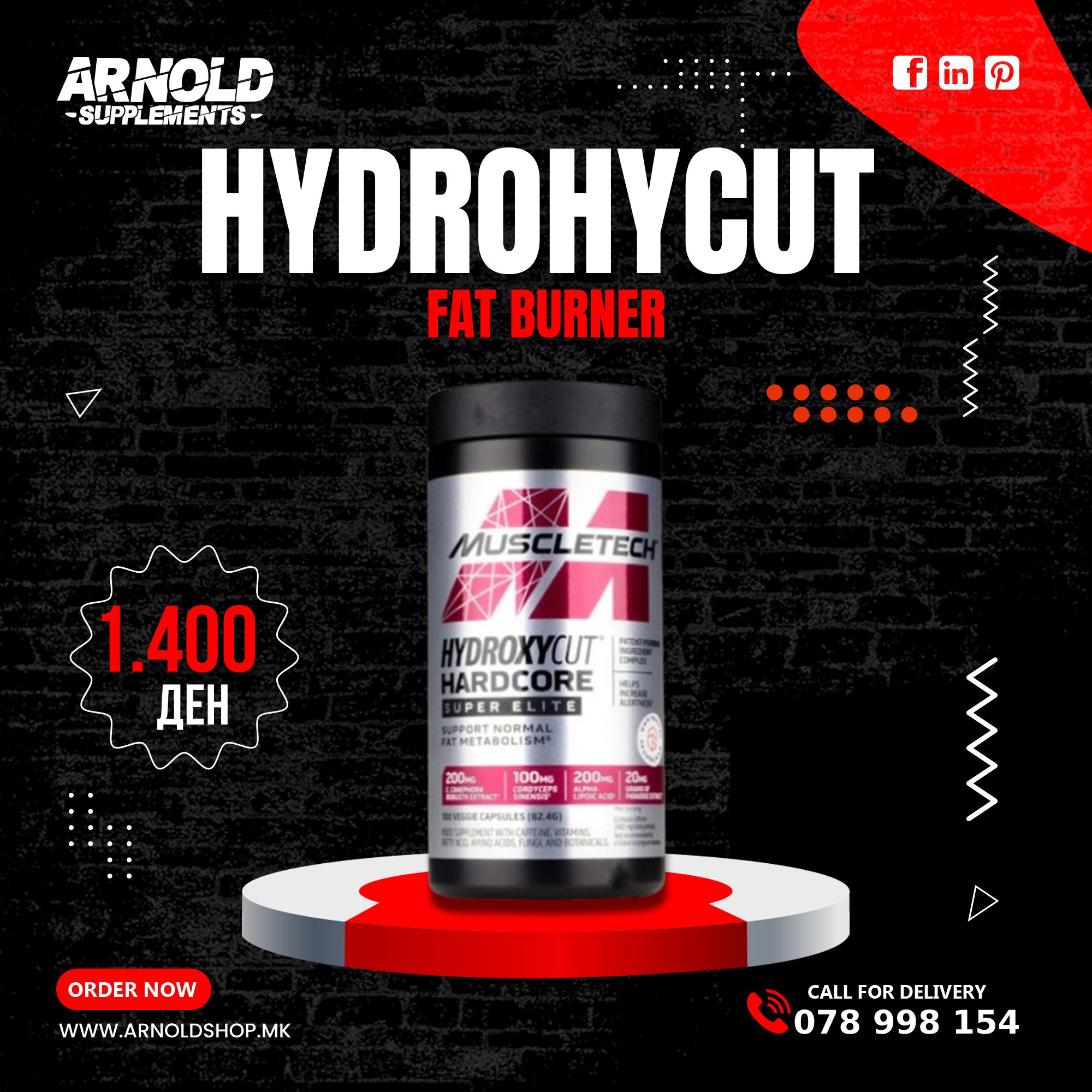 Suplementi MK, Proteini MK, Hardcore Suplementi - ARNOLD SUPLEMENTI MK