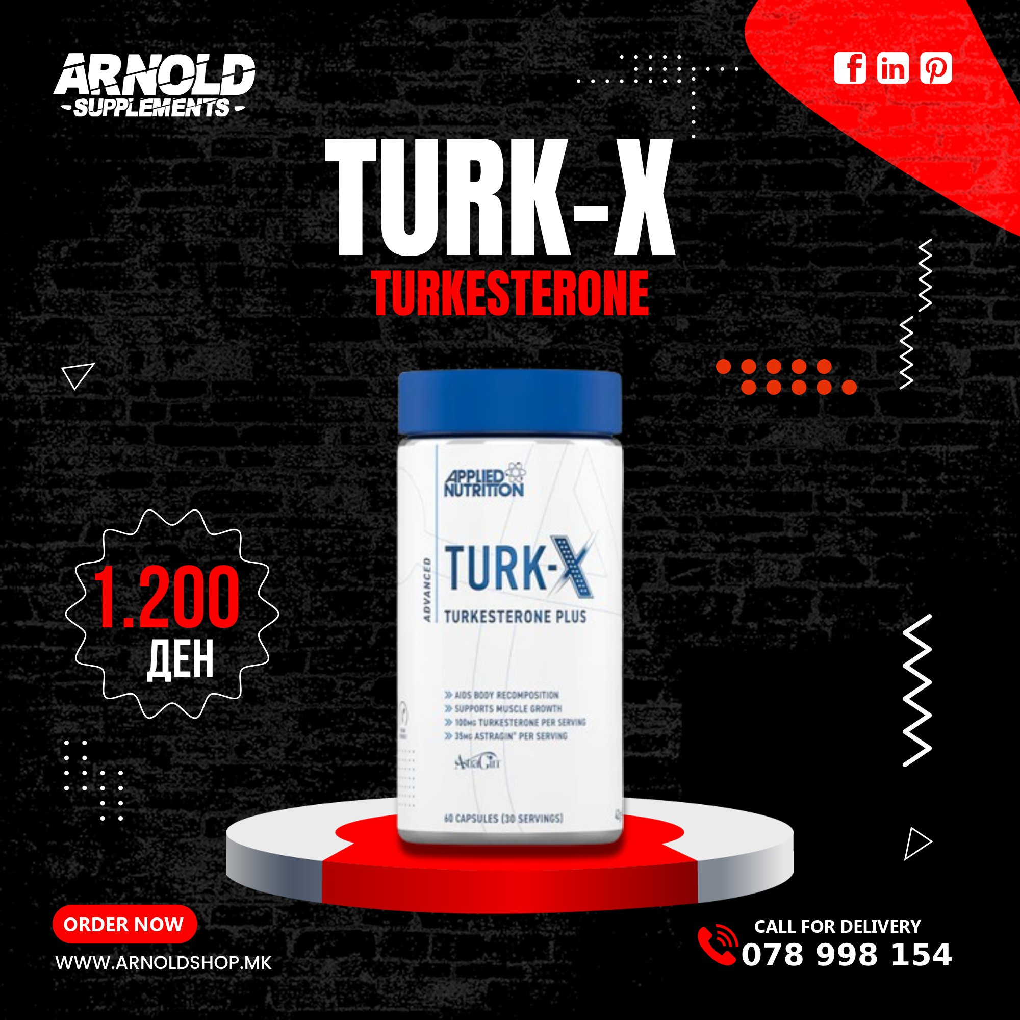Suplementi MK, Proteini MK, Hardcore Suplementi - ARNOLD SUPLEMENTI MK